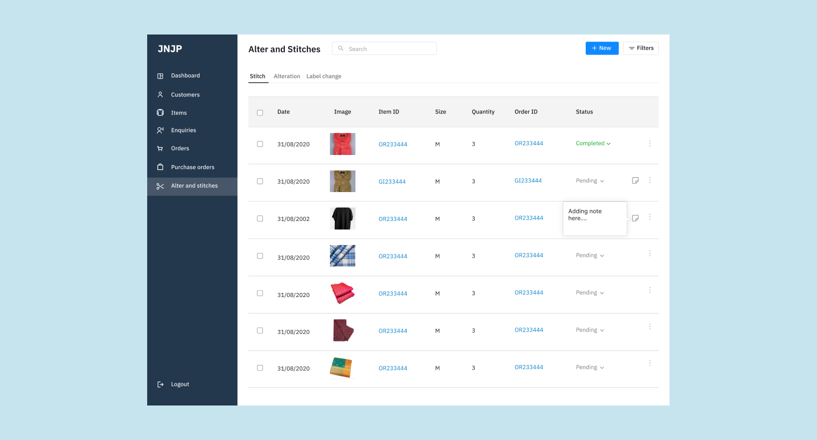 Personalized Inventory Management - UI Design by Kavidhasan M on Dribbble