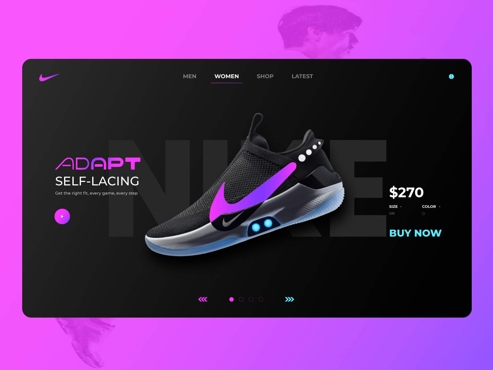 Nike Banner by Petar Jovanovic on Dribbble
