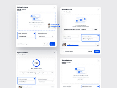 File upload modal — Untitled UI by Jordan Hughes® on Dribbble