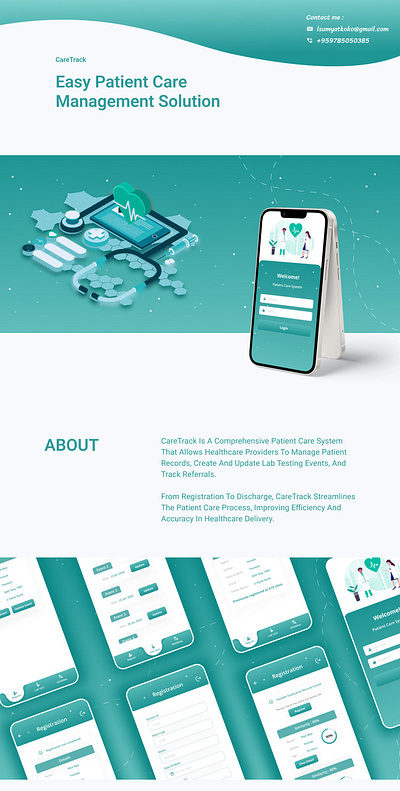 Patient Care App designs, themes, templates and downloadable graphic ...