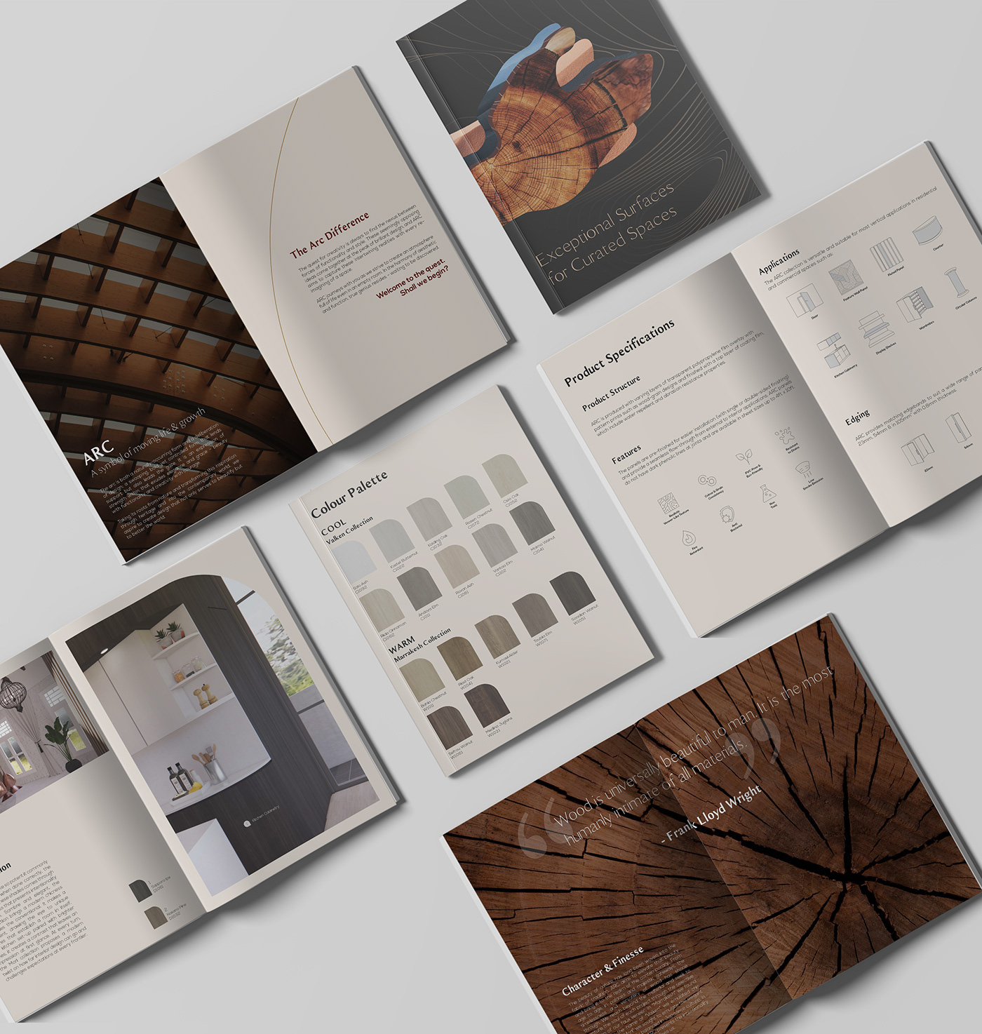 ARC Surfaces Catalogue by Claire on Dribbble