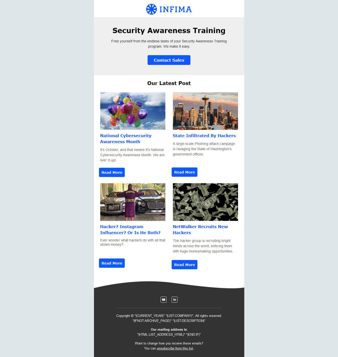 Mailchimp Template Design by Mahfuz Ahamed Elias on Dribbble