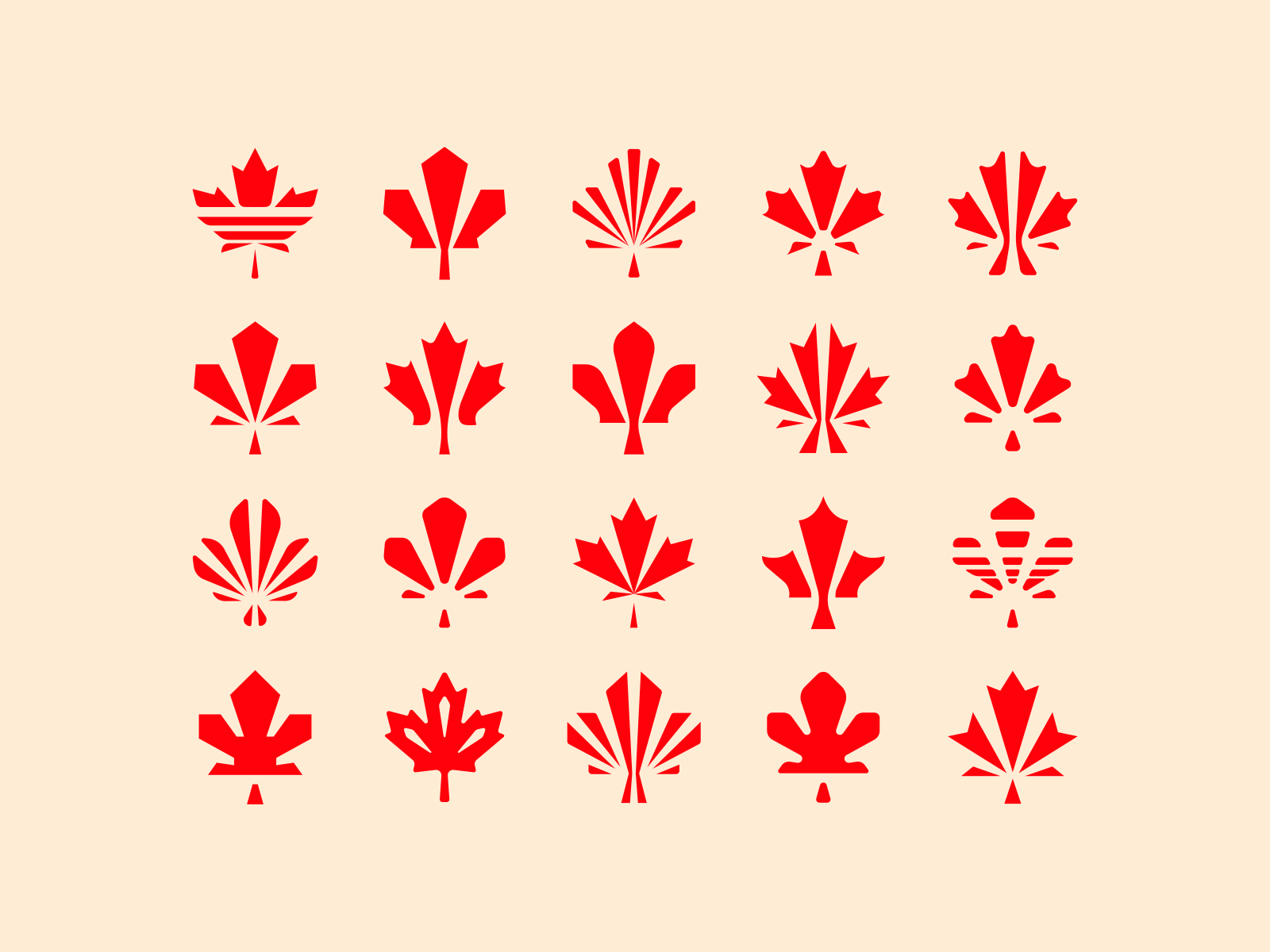 Maple Leaf Transportation by Breno Bitencourt on Dribbble
