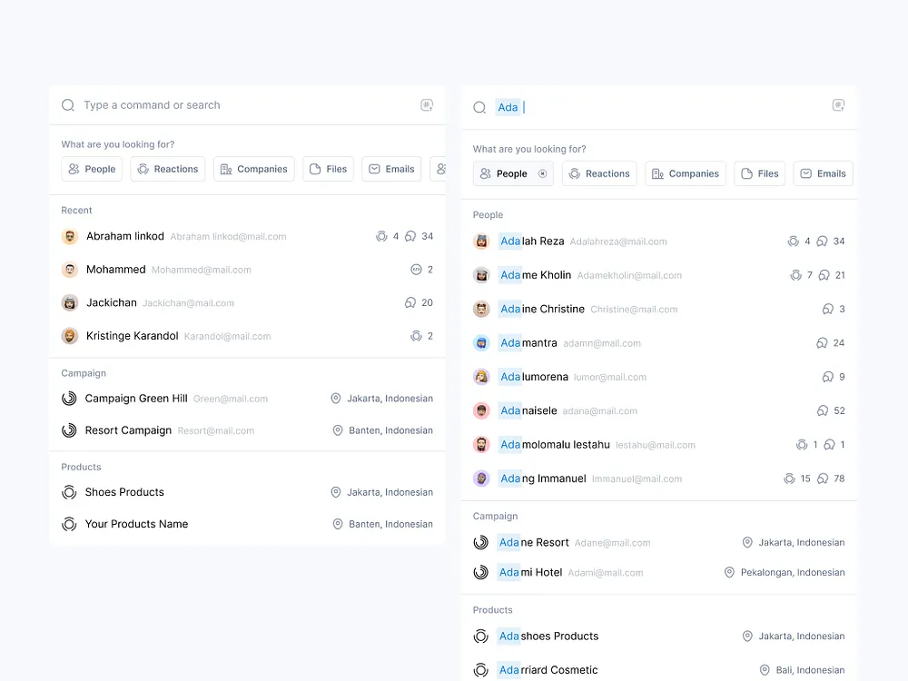 Browse thousands of Search Filter UI images for design inspiration ...
