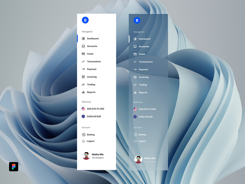 Admin Dashboard Sidebar Design by Madhu Miah on Dribbble