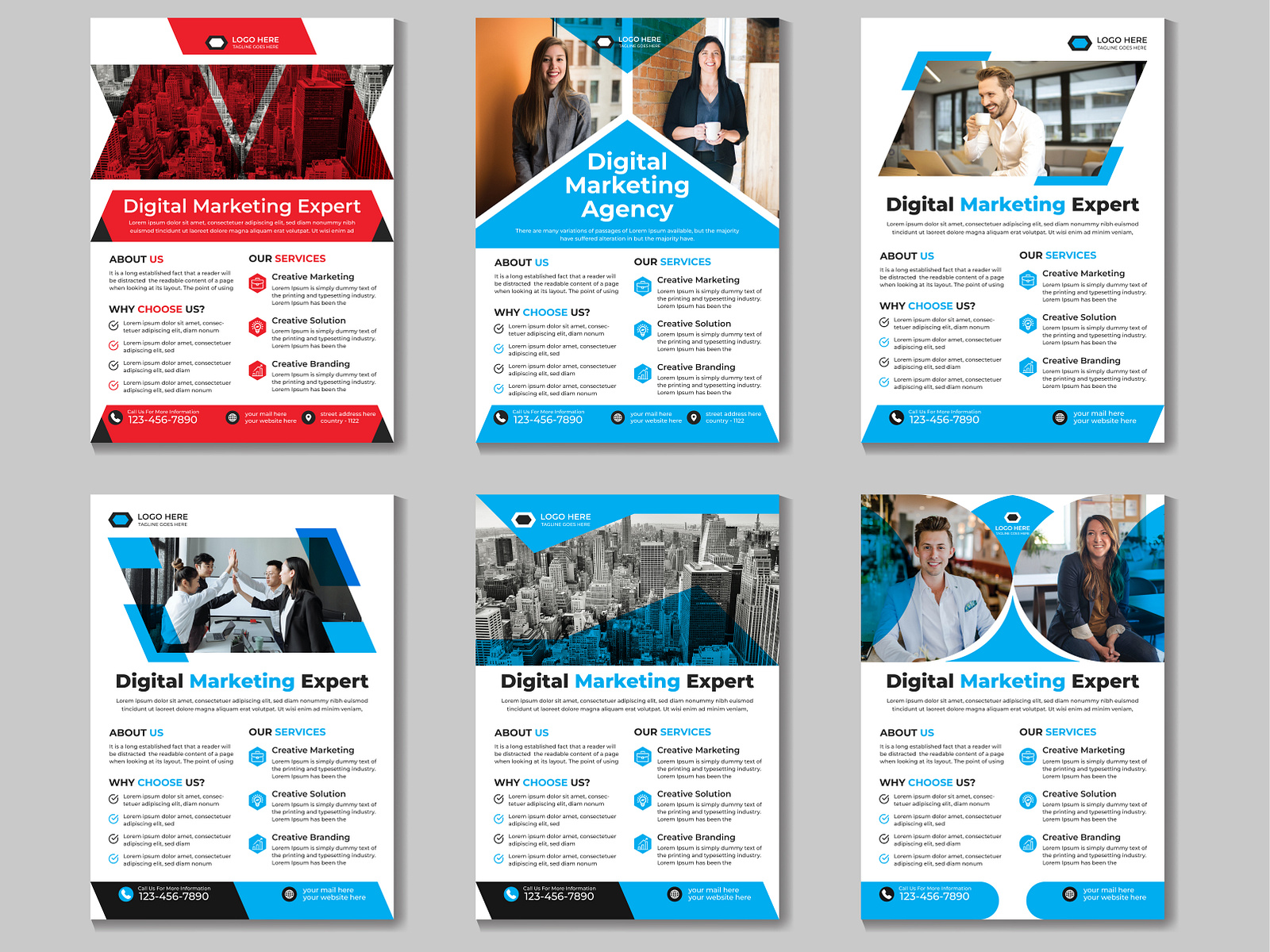 Creative Modern Business Flyer Design by Mostafizur Rahman on Dribbble
