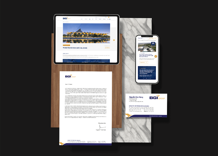 BGI GROUP - Brand Identity by Thanh Son Tran on Dribbble