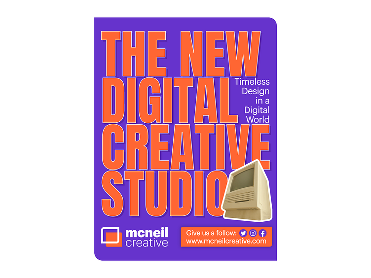 The New Digital Creative Studio by McNeil Creative on Dribbble