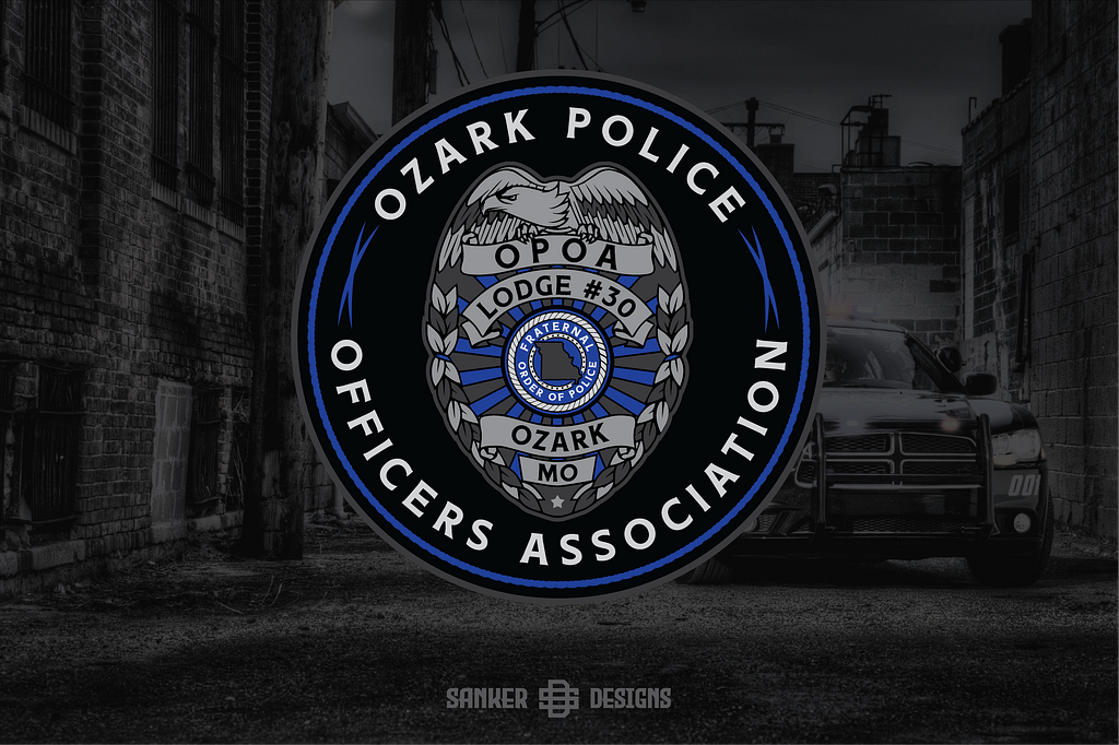 Ozark Police Officers Association Logo by Josh Sanker on Dribbble