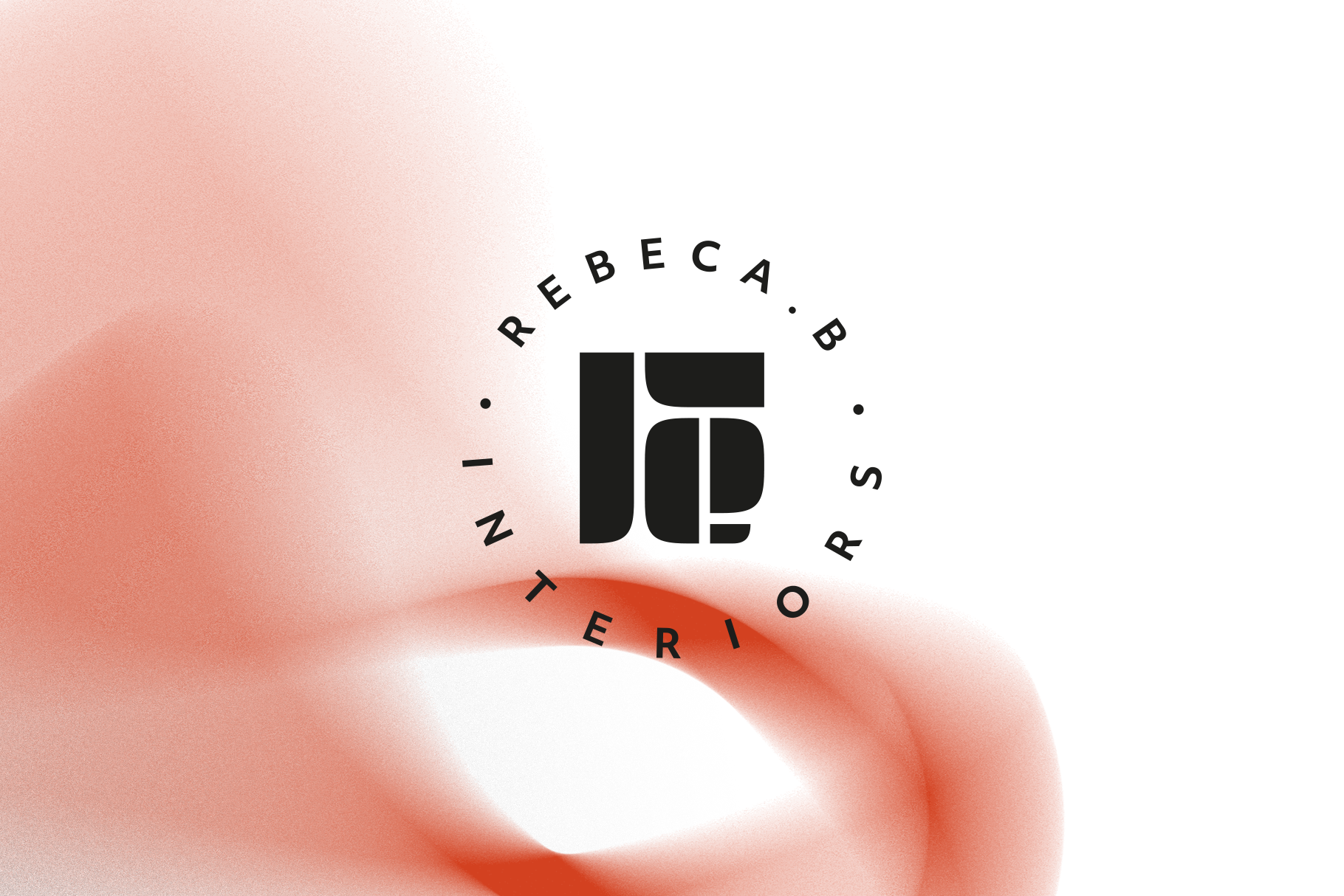 Rebeca B Interiors Design Branding Logo Design by Alex Mihis on Dribbble