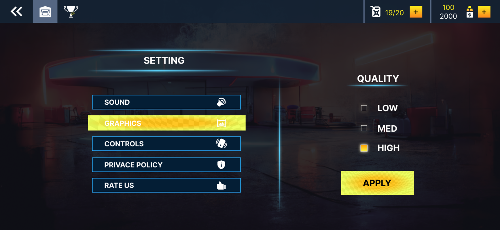 Car Racing Game Interface by Quảng on Dribbble