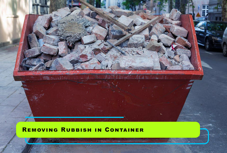 Removing Rubbish in Container - Eco Rubbish Removal Brisbane by Nathan ...