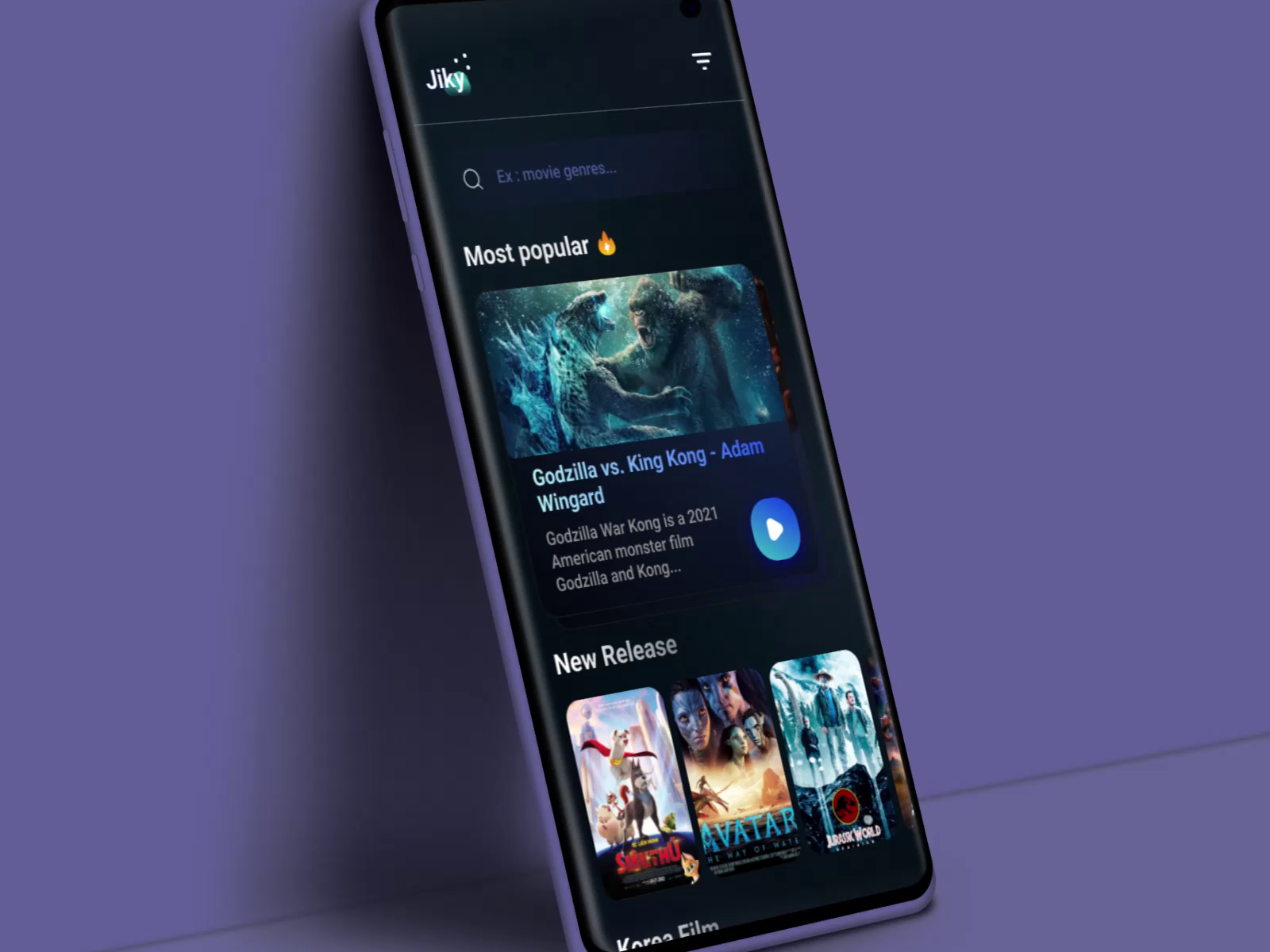 Movie Mobile App Design by Dang Ngoc Tri on Dribbble
