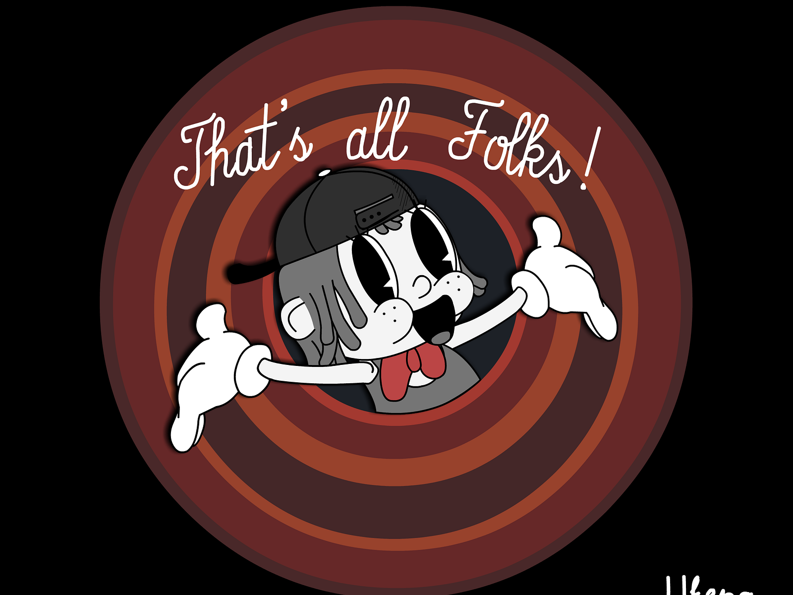 Thats all Folks by Utena on Dribbble