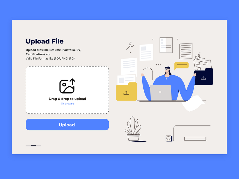 Browse thousands of Upload images for design inspiration | Dribbble