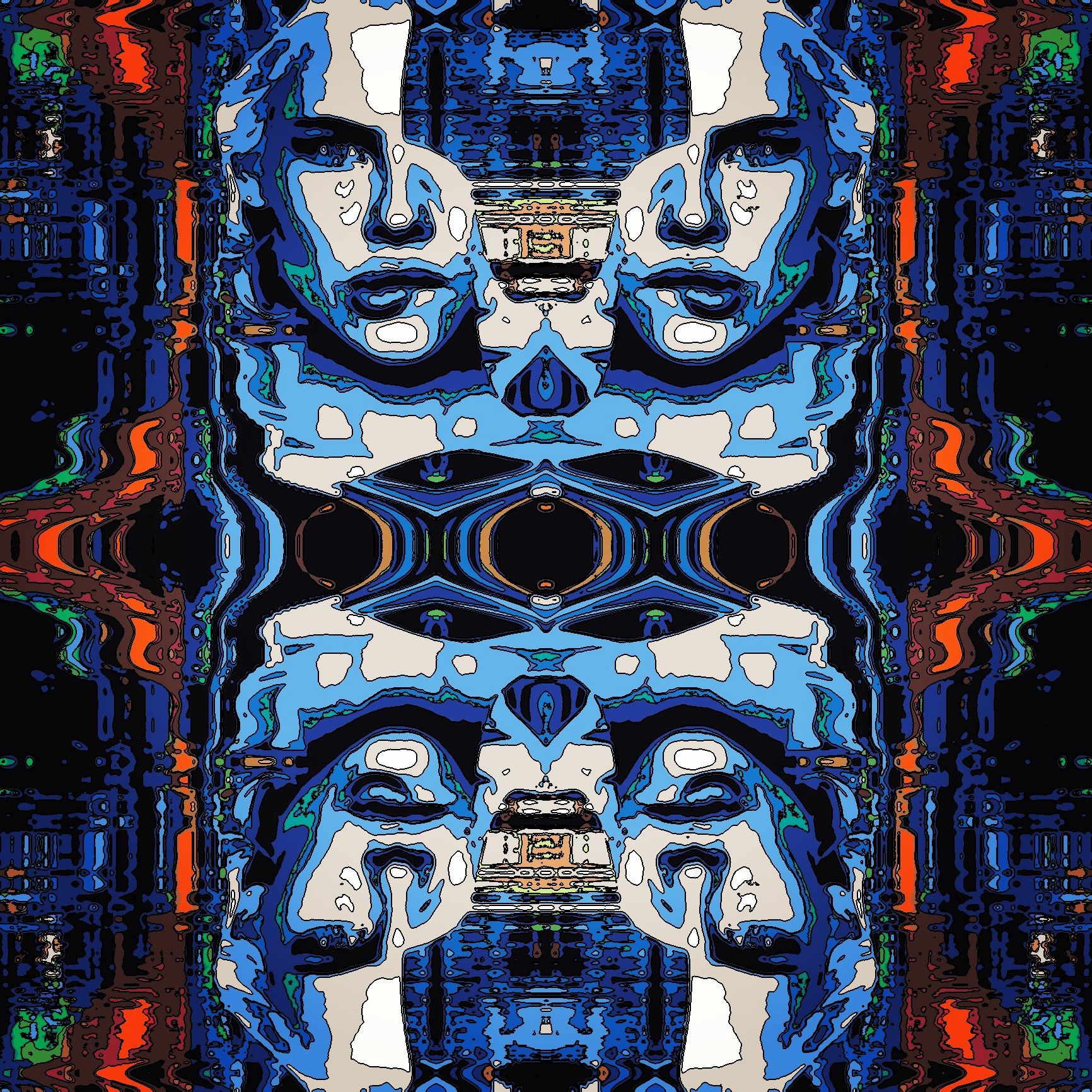 Psychedelic Art Painting by ROQUES on Dribbble