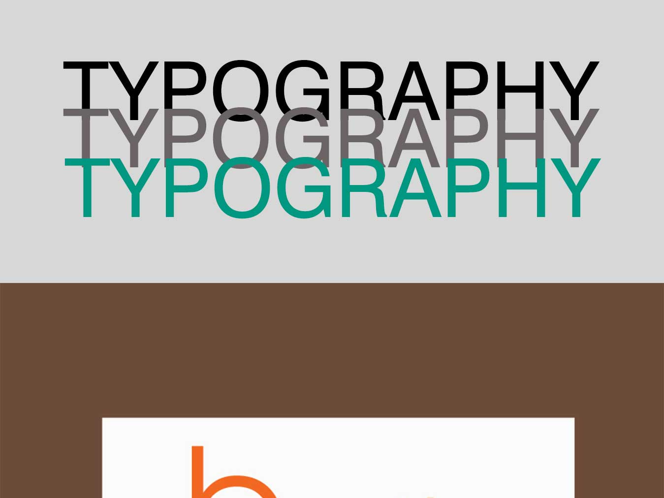 Visually appealing- typography by Janhavi Chavan on Dribbble