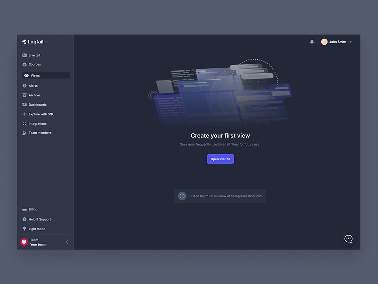 Empty screen of a database screen by Abdussalam Popoola | UI/UX ...