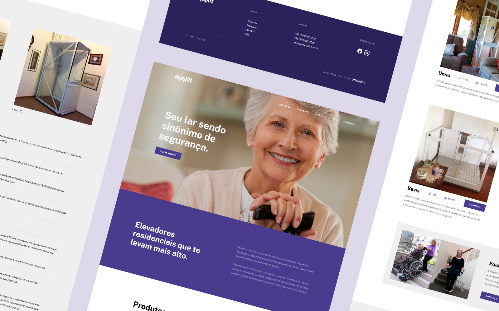 Minilift | UX/UI & Web development by Sergio Oliveira on Dribbble