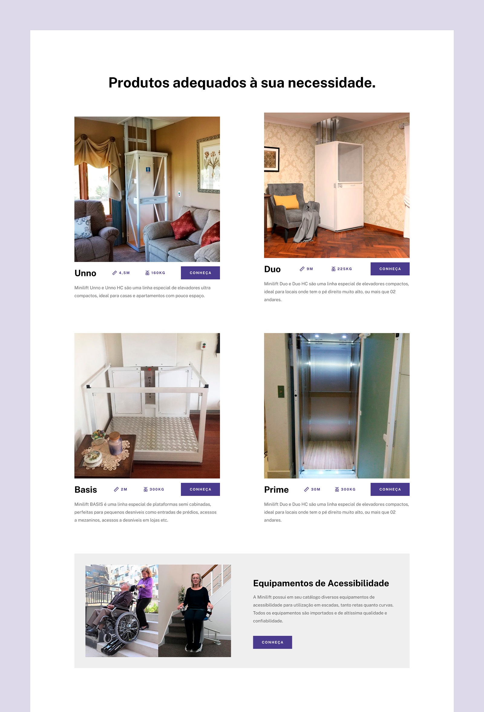 Minilift | UX/UI & Web development by Sergio Oliveira on Dribbble