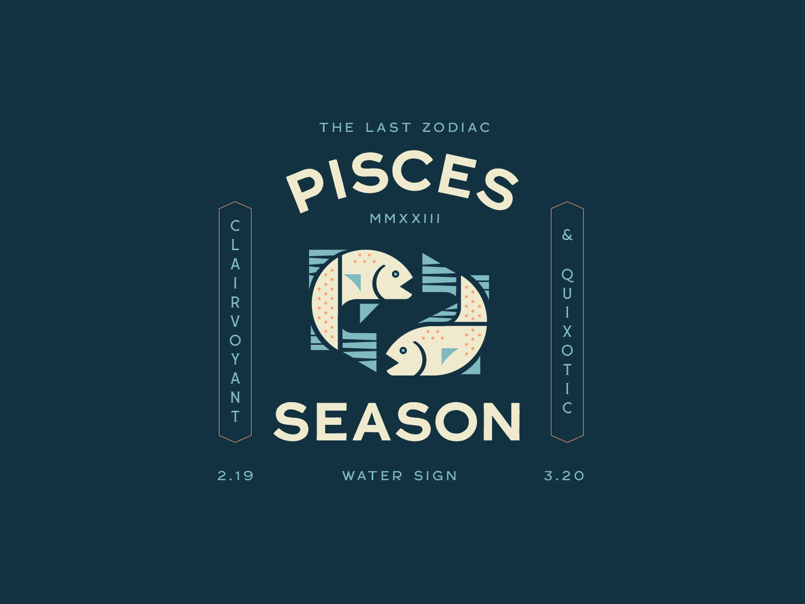 Pisces Type Practice by Rachel Gillespie (Seer Design Co.) on Dribbble