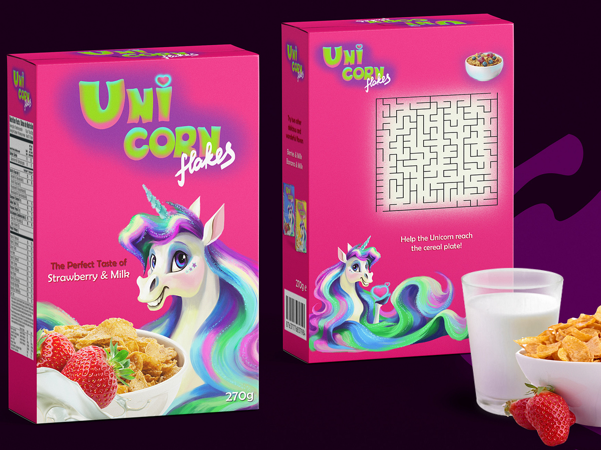 Cornflakes Illustration designs, themes, templates and downloadable ...