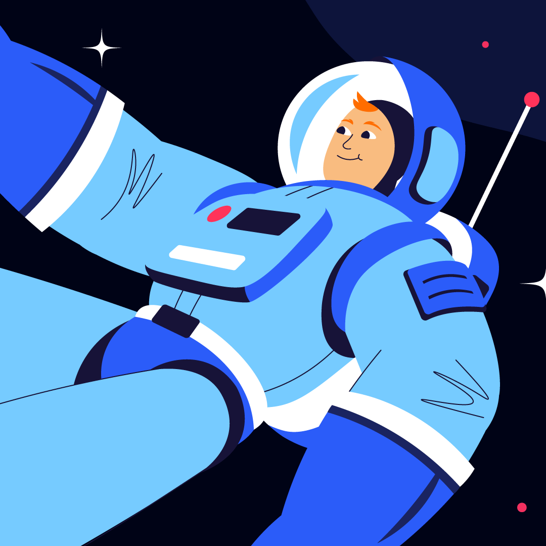 Astronaut by Axel Marlon on Dribbble