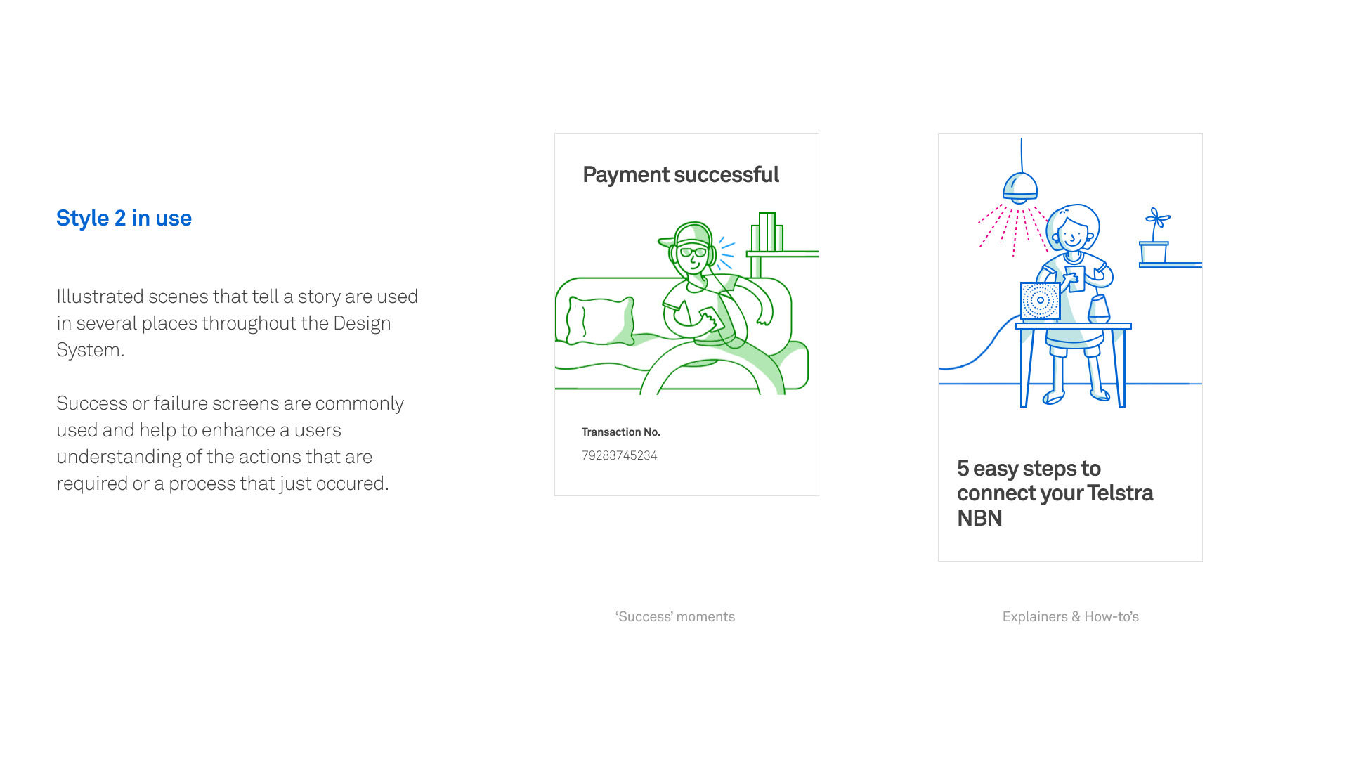 Telstra website by @zorbit on Dribbble