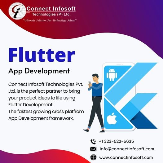 Flutter App Development by Connect Infosoft Technologies Private ...