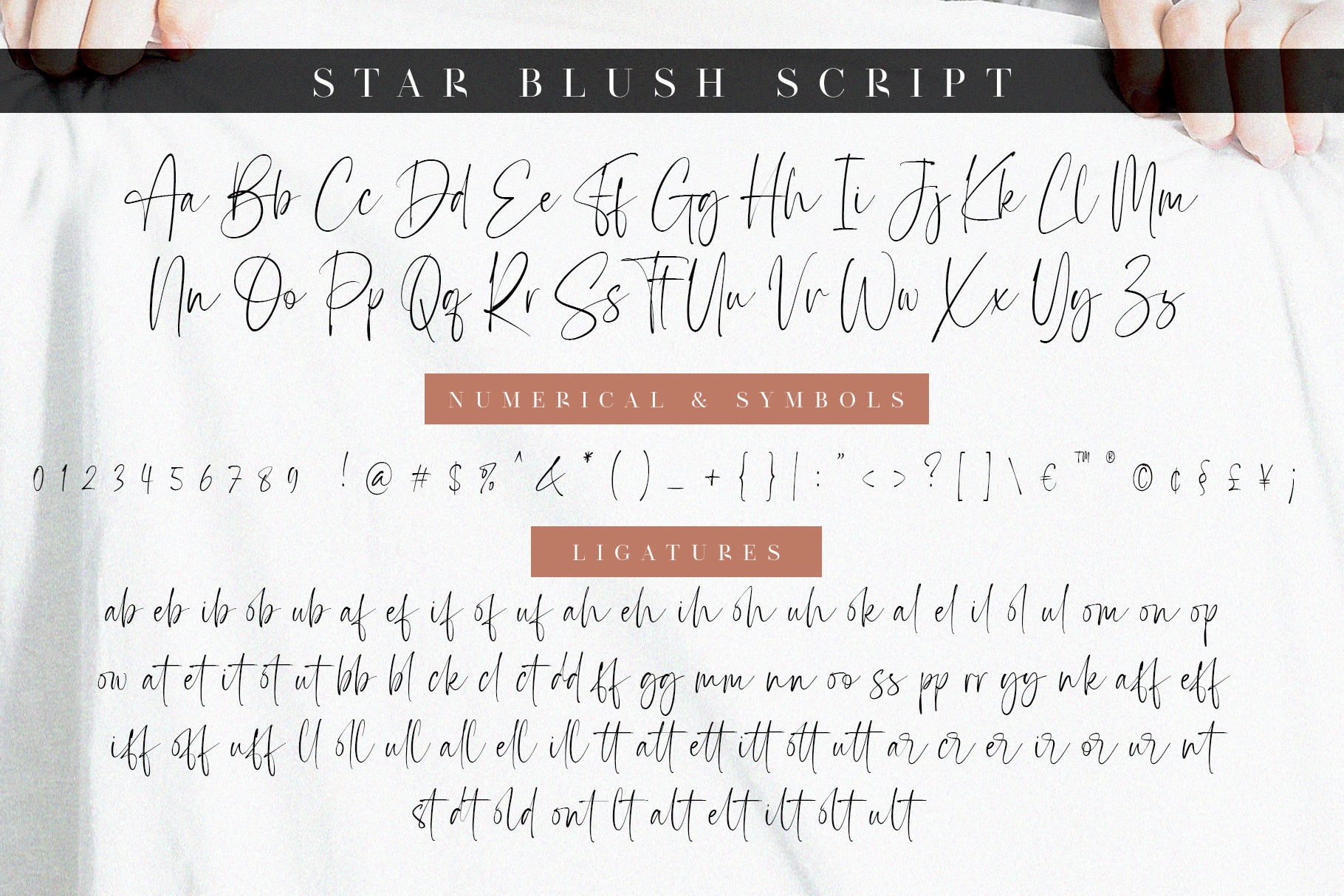 Star Blush Font Duo by Vampstudio on Dribbble
