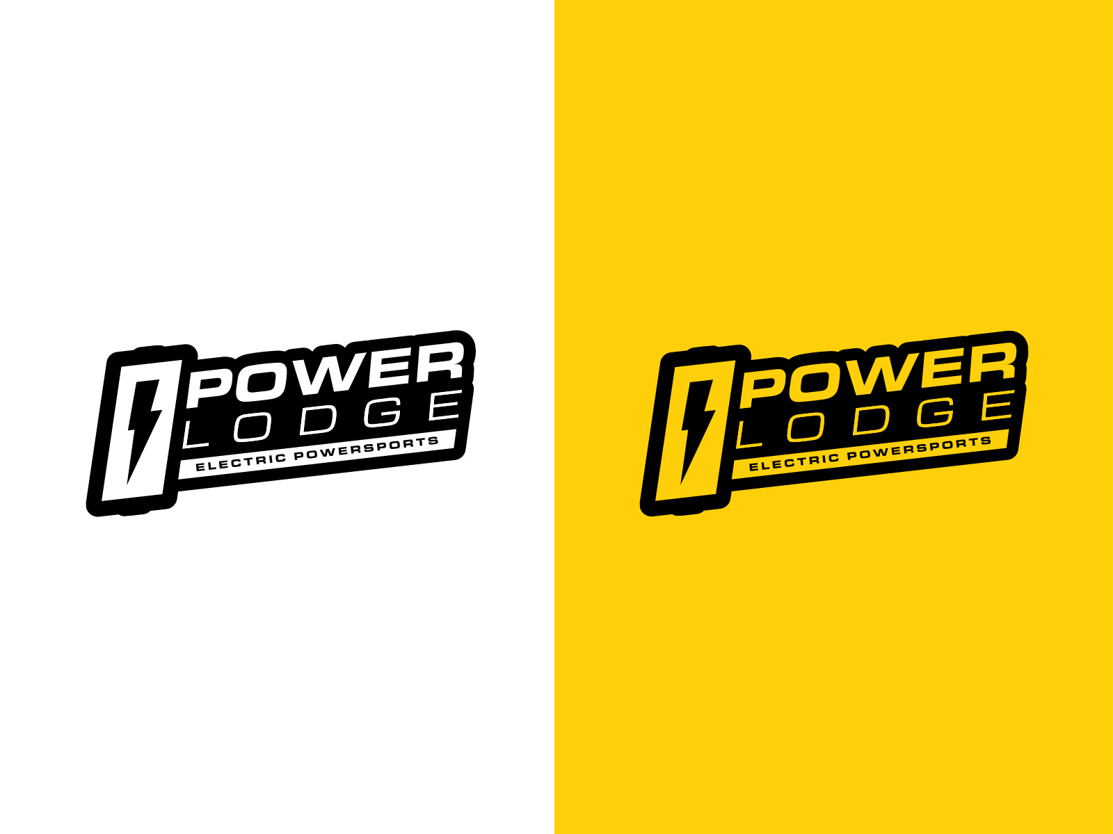 Power Lodge Electric Branding by Mike Merrill Design on Dribbble