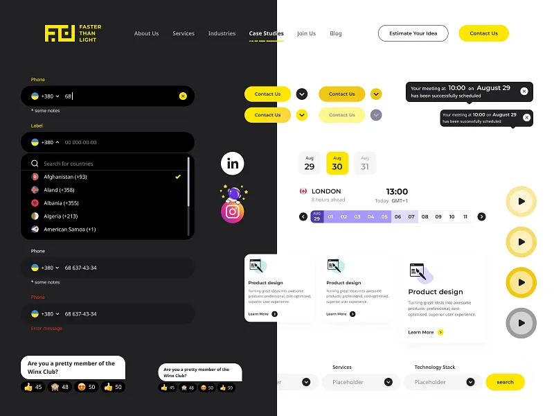 Comment UI designs, themes, templates and downloadable graphic elements ...