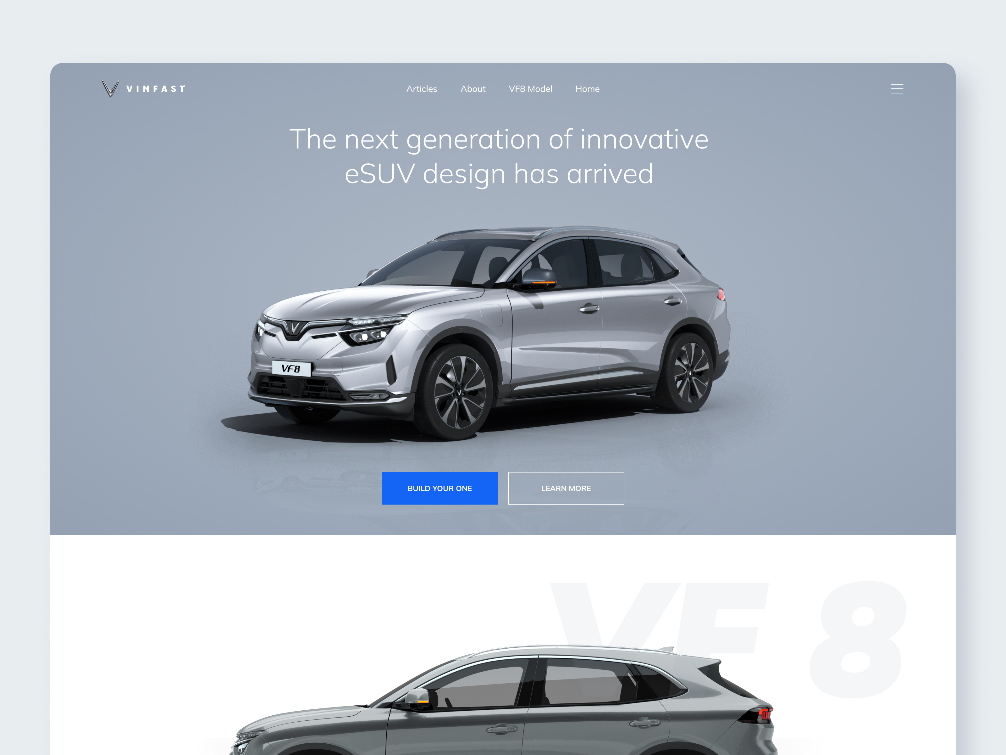 Electric SUVs Brand website by Obvious Studio on Dribbble