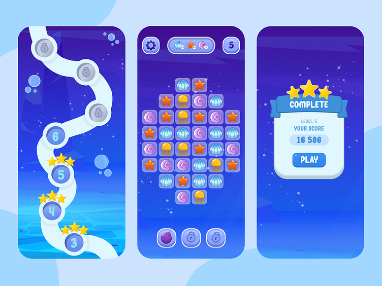 Game UI concept by Diana on Dribbble