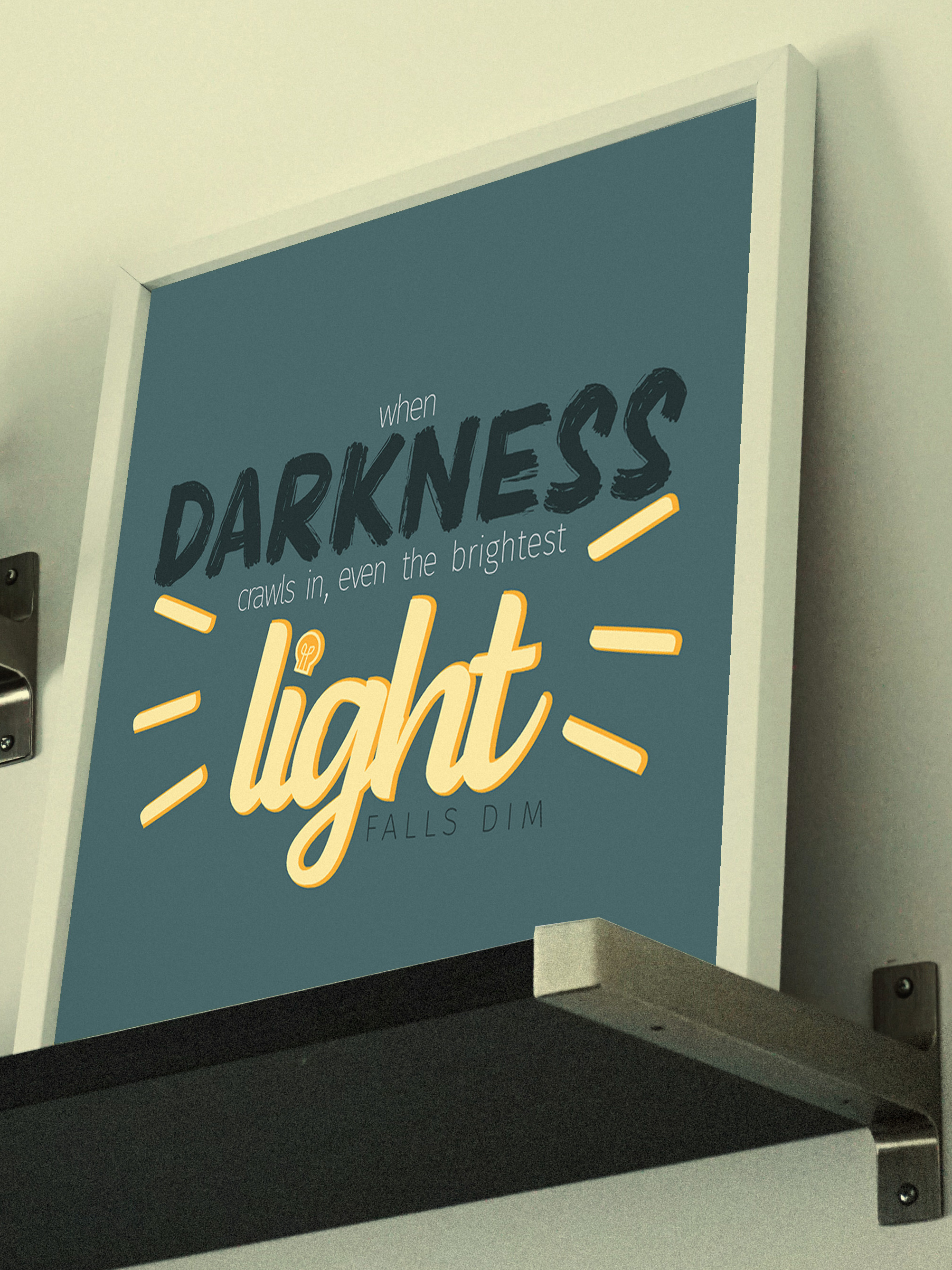 TYPOGRAPHY QUOTE POSTERS by Elaina Eland on Dribbble