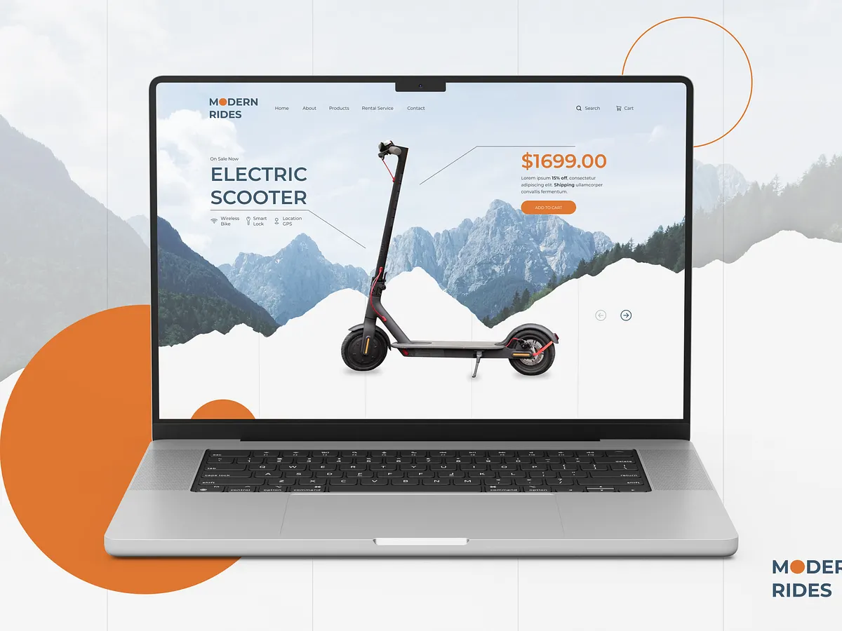 Scooter Website designs, themes, templates and downloadable graphic ...