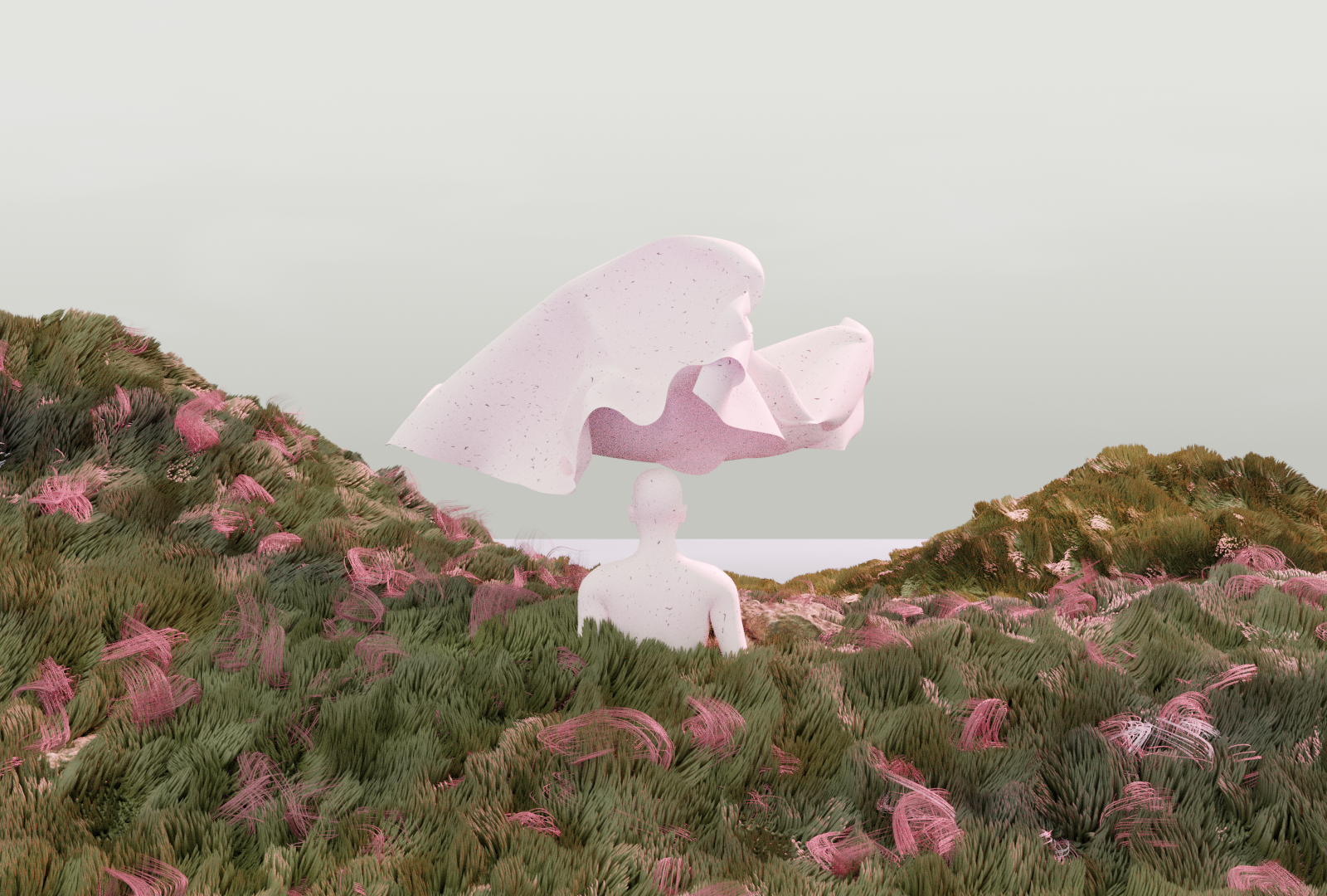 3D scene by meguru on Dribbble