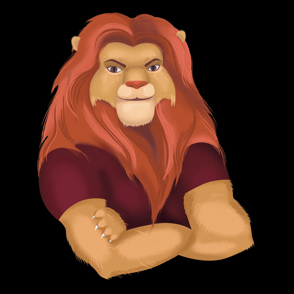 Drawing Lion by Марина on Dribbble