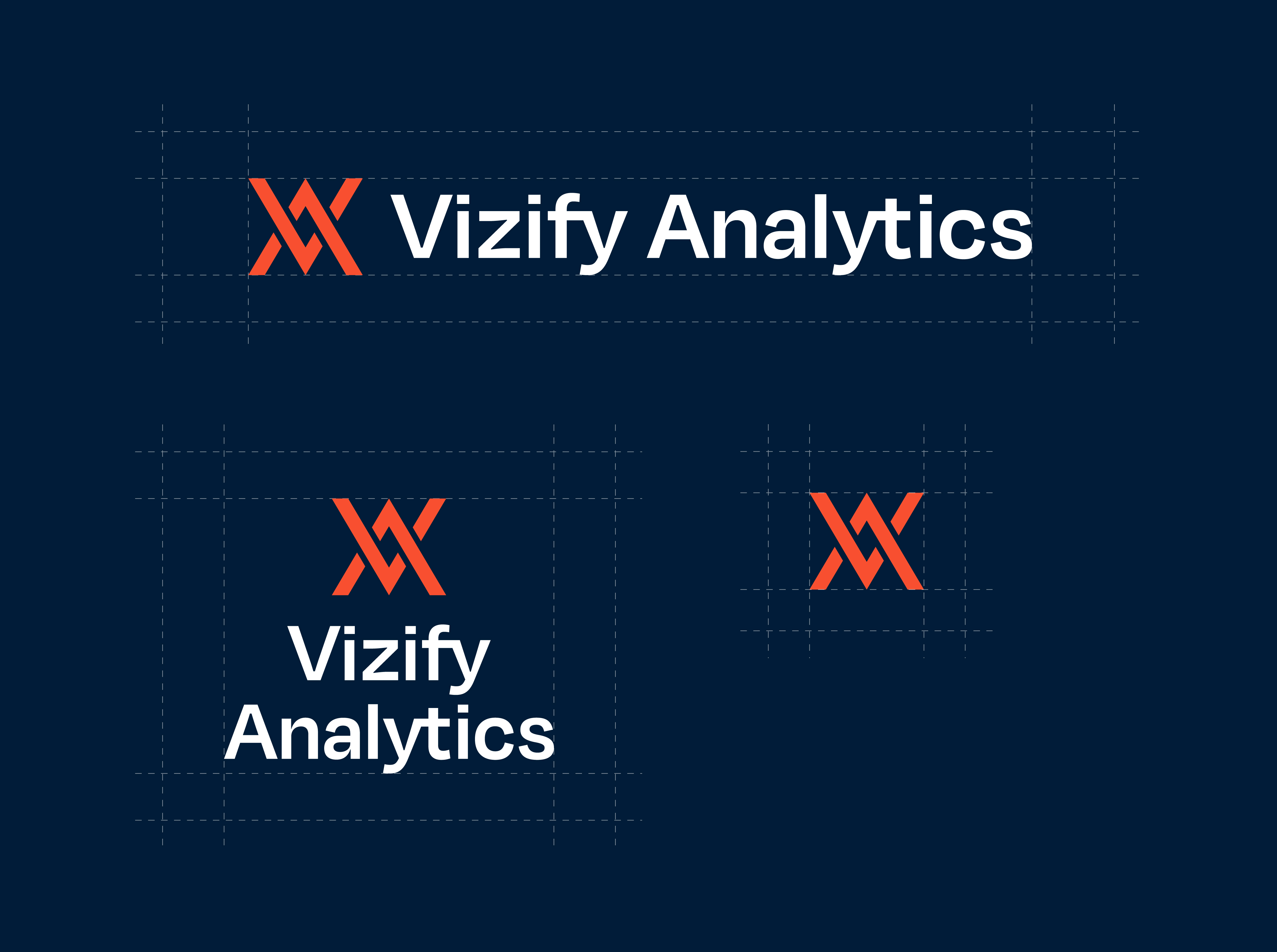 Vizify Analytics logo design by Jack Chitty (Chittco) on Dribbble