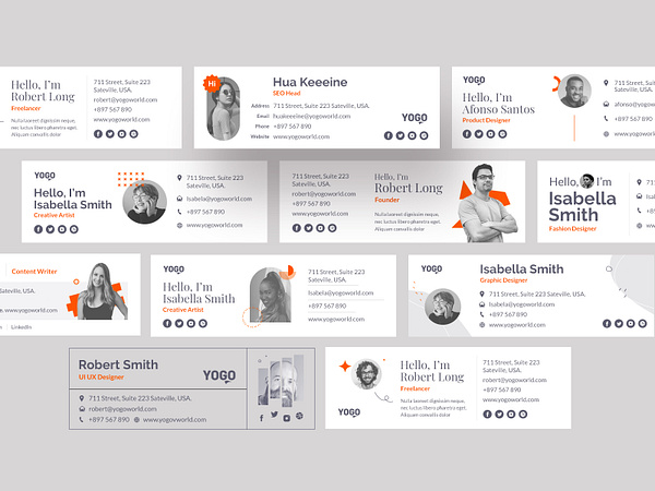 Email Signature by WebDuck on Dribbble