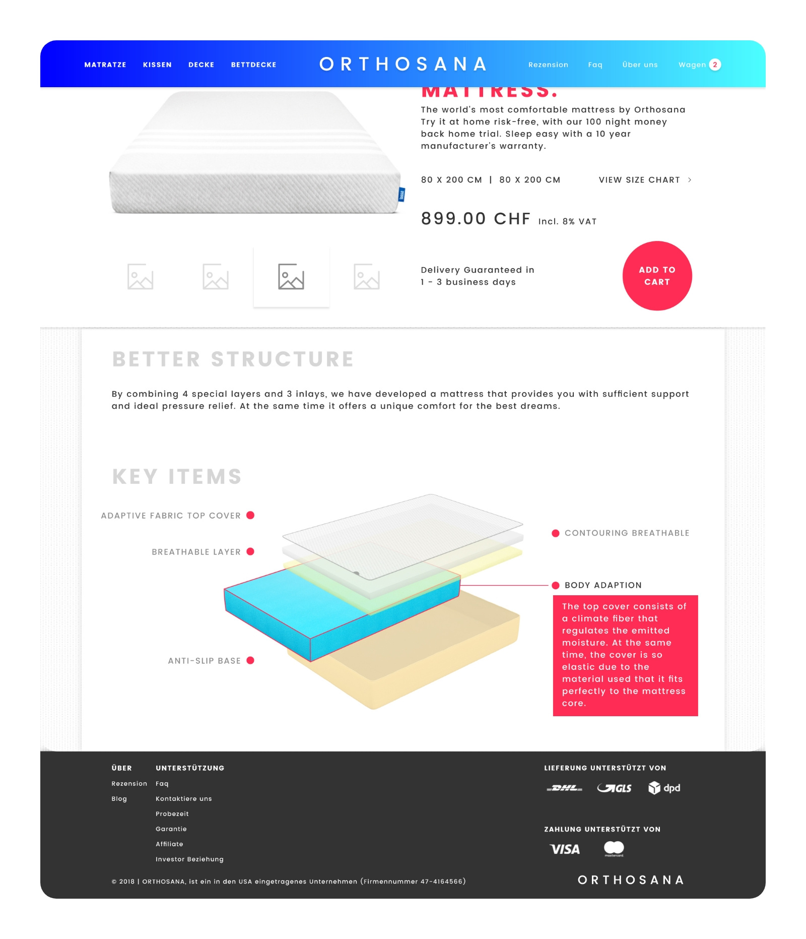 Orthosana UI UX Redesign by Rushi Rajpara on Dribbble