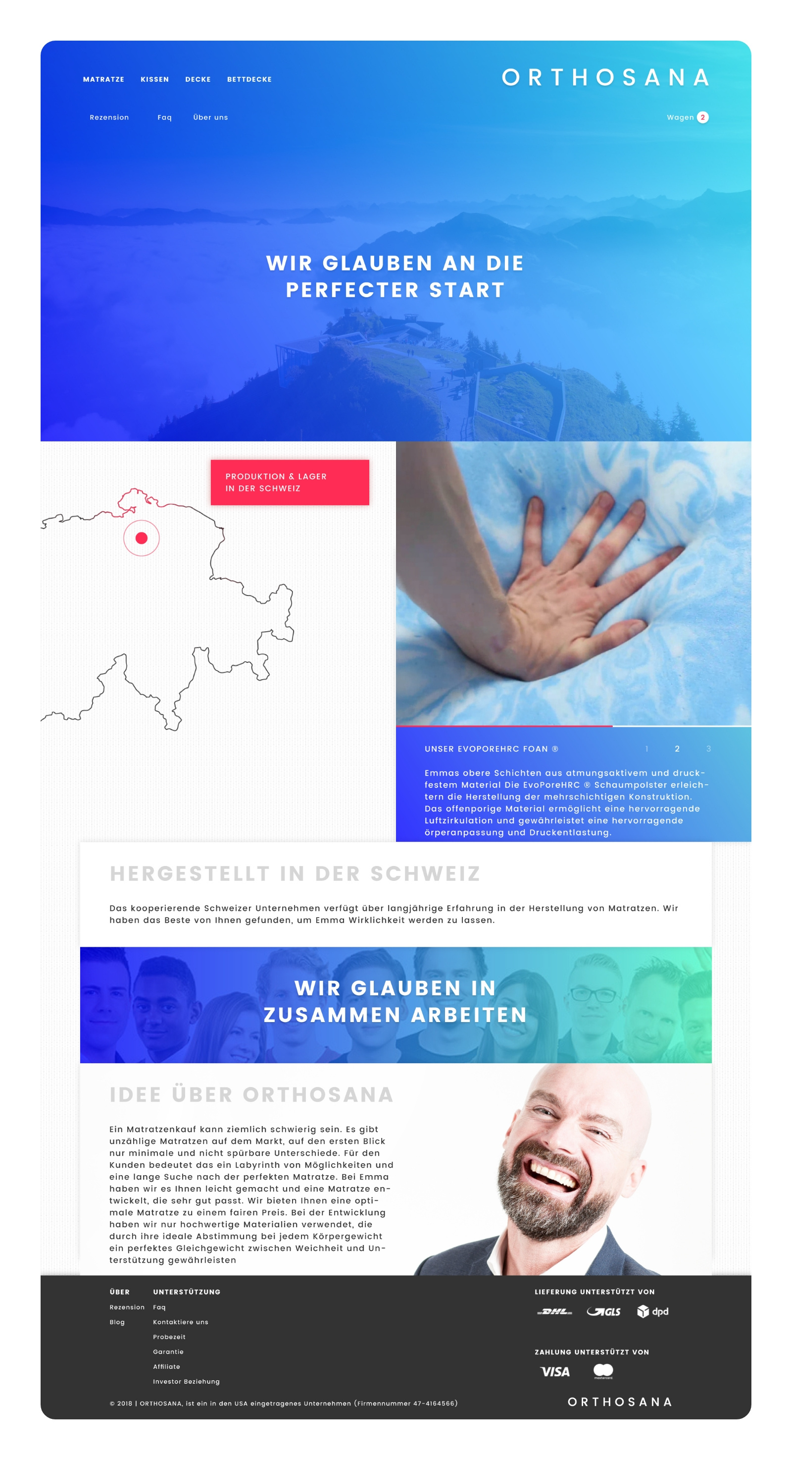 Orthosana UI UX Redesign by Rushi Rajpara on Dribbble