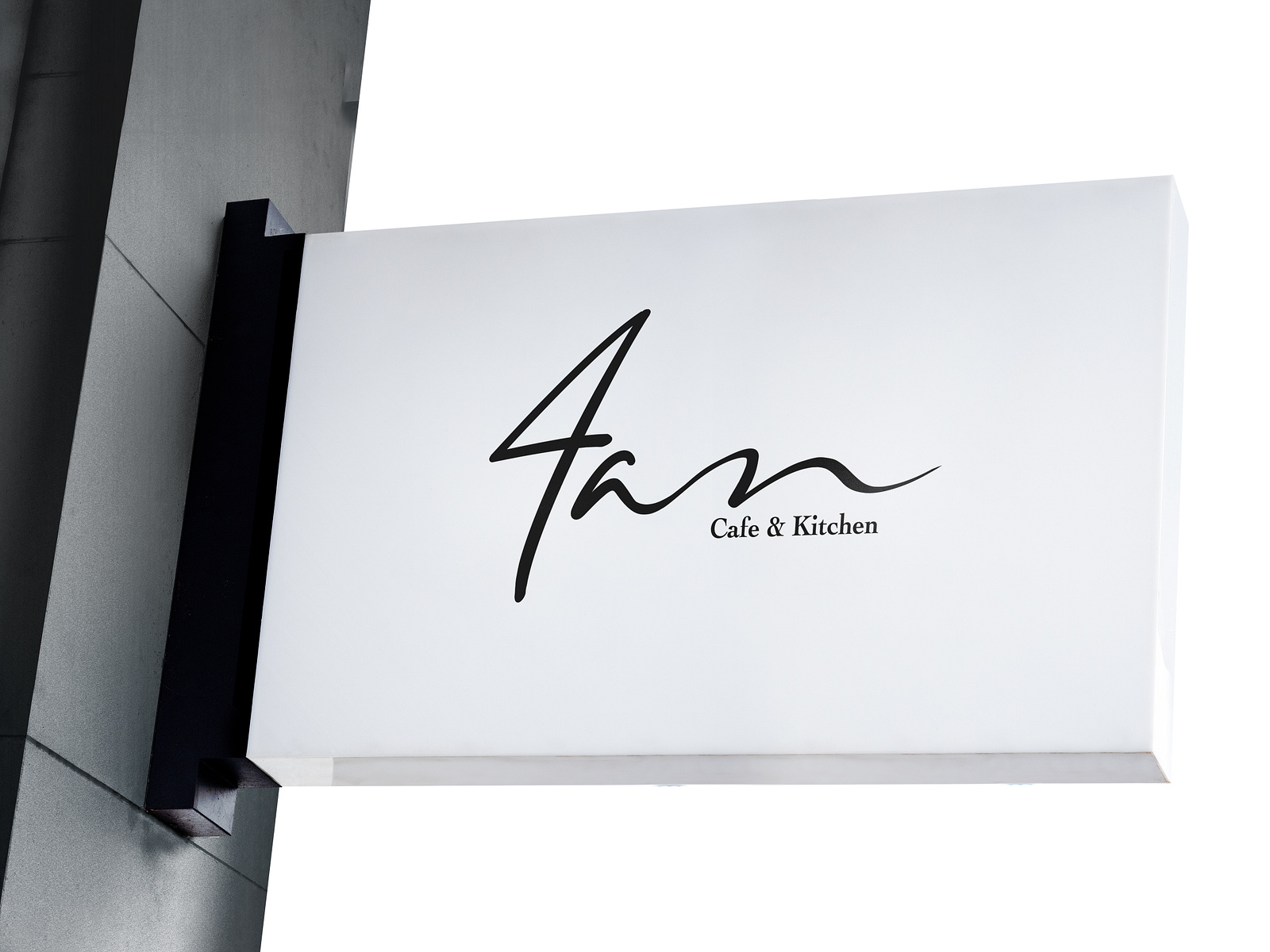 4am - Early Riser's Cafe & Kitchen Logo by Mahyan Creatives on Dribbble