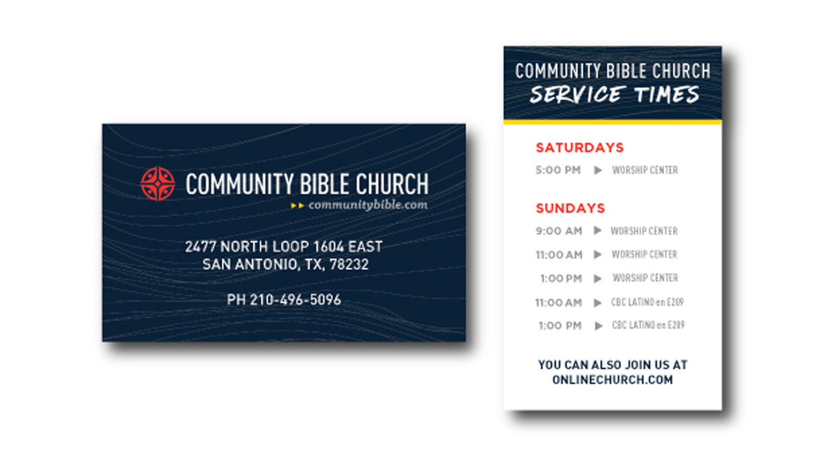 Service Time Business Card by Cecily Berg on Dribbble