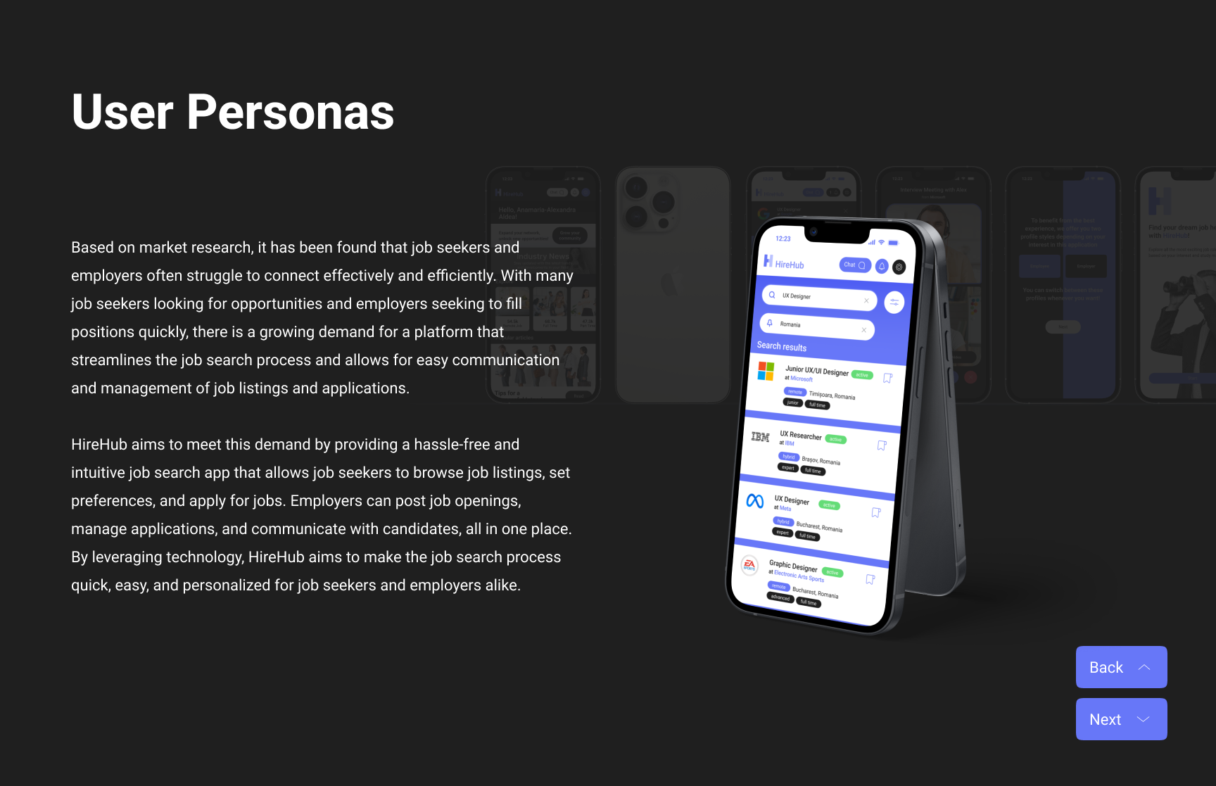 HireHub - Find Jobs Mobile App & Website by Anamaria-Alexandra Aldea on ...