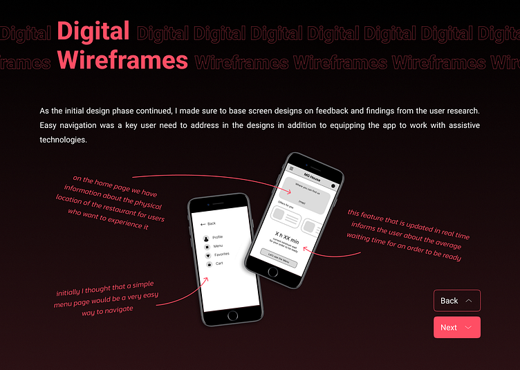 MG House - Restaurant Mobile App by Anamaria-Alexandra Aldea on Dribbble