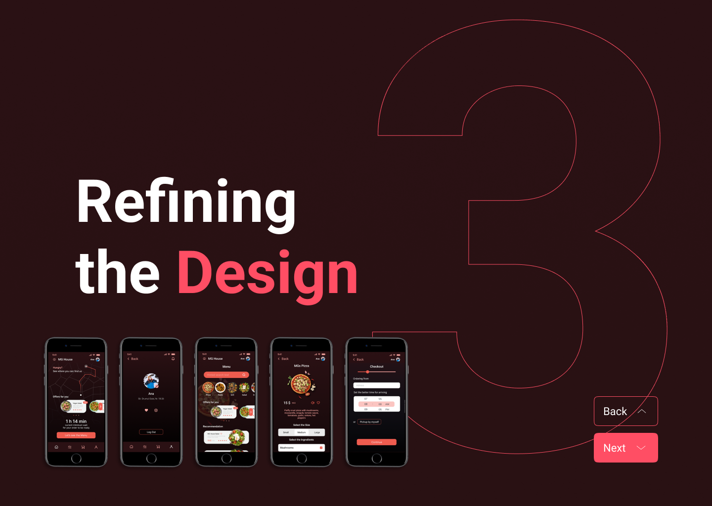 MG House - Restaurant Mobile App by Anamaria-Alexandra Aldea on Dribbble