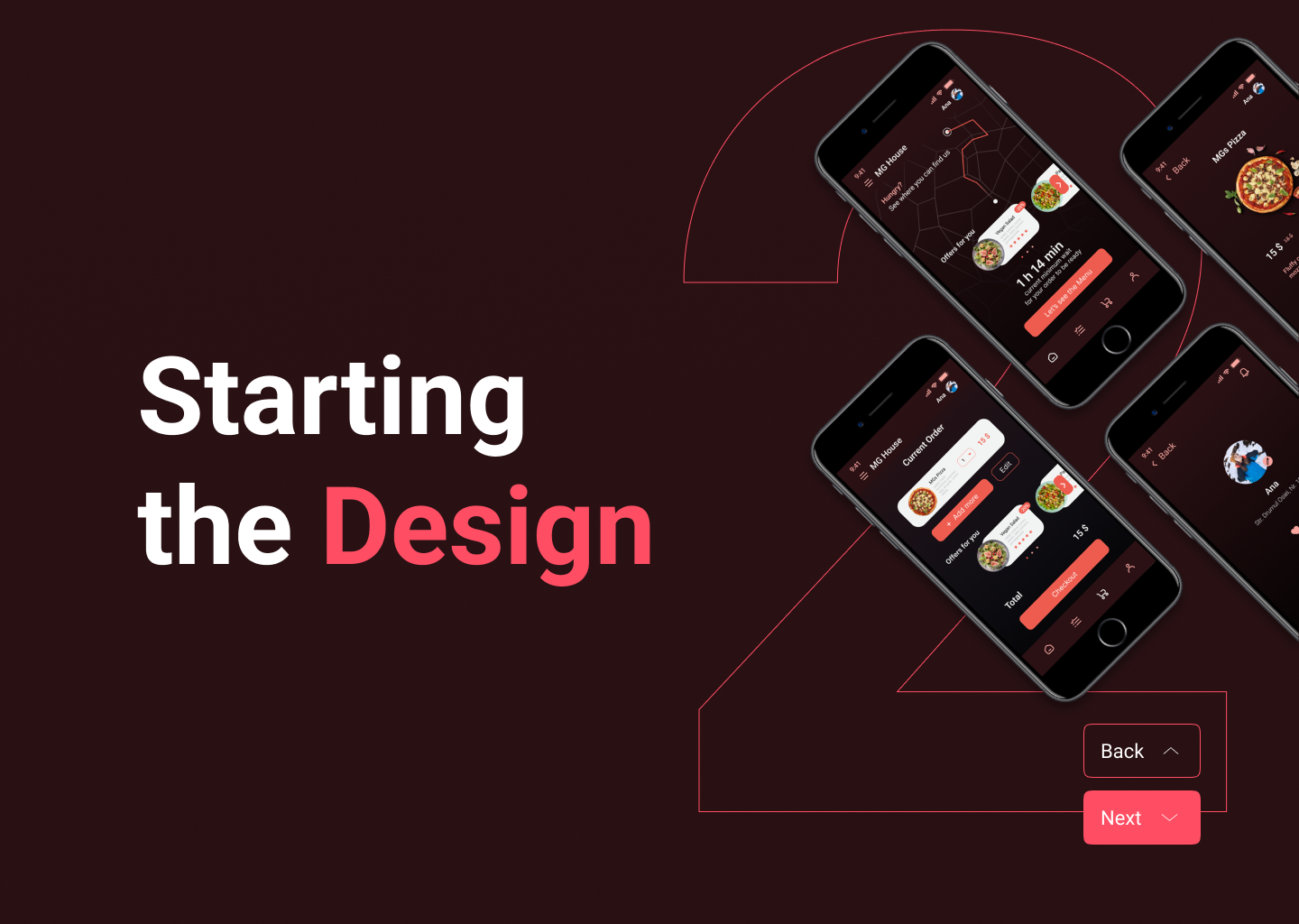 MG House - Restaurant Mobile App by Anamaria-Alexandra Aldea on Dribbble