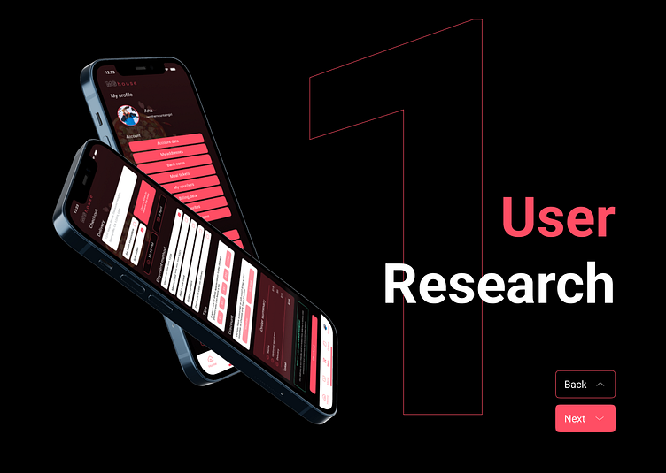 MG House - Restaurant Mobile App by Anamaria-Alexandra Aldea on Dribbble