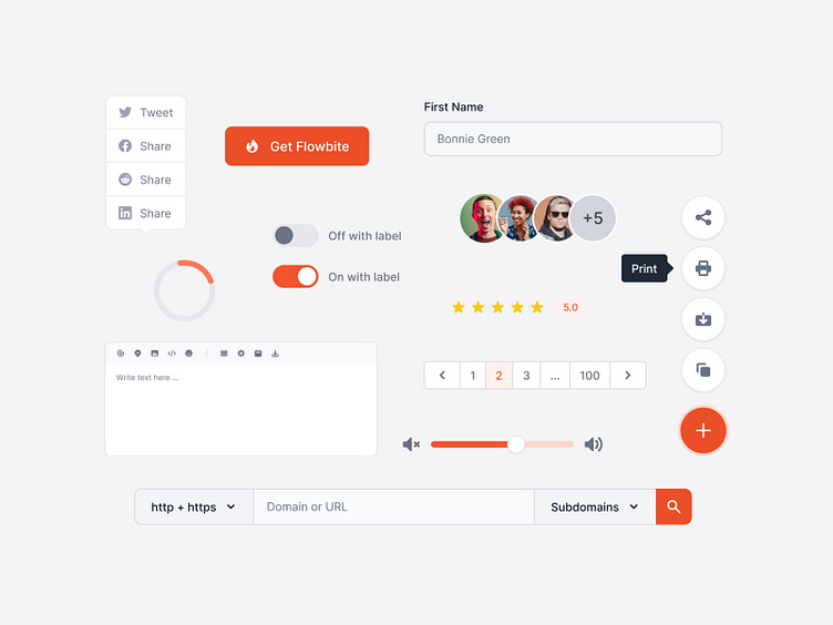 Introducing Flowbite Svelte by Flowbite on Dribbble